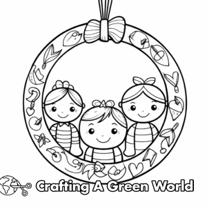 Ornament Coloring Pages - Free & Printable!