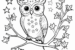 Owl Coloring Pages - Free & Printable!