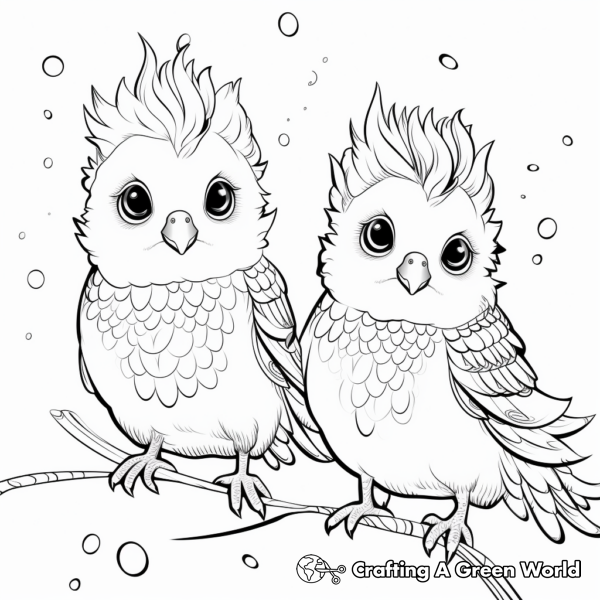 Cockatiel Coloring Pages - Free & Printable!