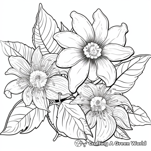Rainforest Plants Coloring Pages - Free & Printable!