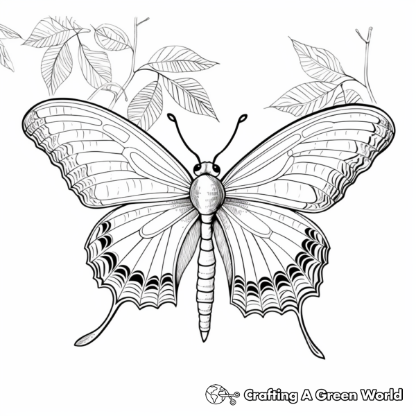 Butterfly Coloring Pages - Free & Printable!