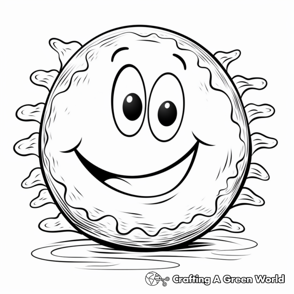 Fried Egg Coloring Pages - Free & Printable!