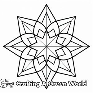 Geometric Coloring Pages - Free & Printable!