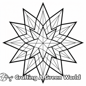 Geometric Coloring Pages - Free & Printable!
