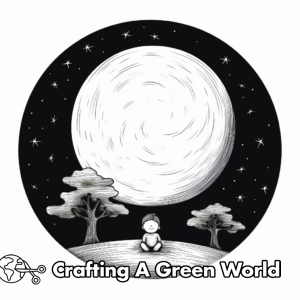 Night Sky Coloring Pages - Free & Printable!