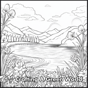 Nature Coloring Pages For Adults - Free & Printable!