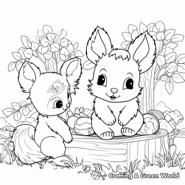 Pecan Coloring Pages - Free & Printable!