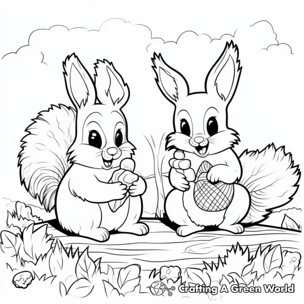 Pecan Coloring Pages - Free & Printable!