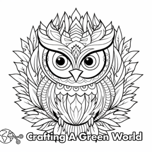 Winter Mandala Coloring Pages - Free & Printable!