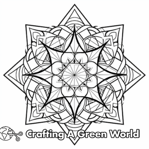 Sacred Geometry Coloring Pages - Free & Printable!