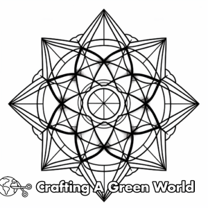 Sacred Geometry Coloring Pages - Free & Printable!