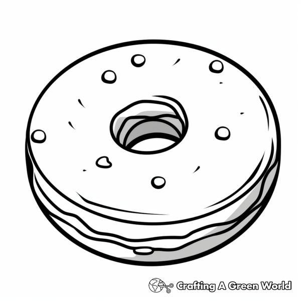 Donut Coloring Pages - Free & Printable!