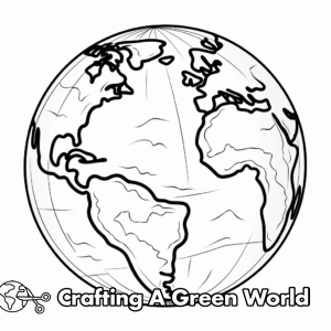 Earth Coloring Pages - Free & Printable!