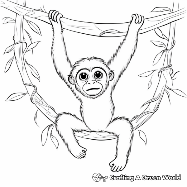 Ape Coloring Pages - Free & Printable!