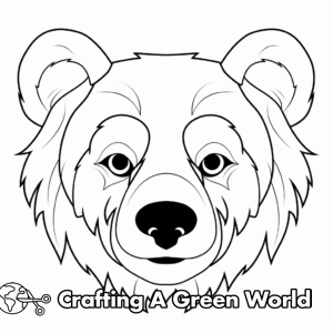 Animal Faces Coloring Pages - Free & Printable!
