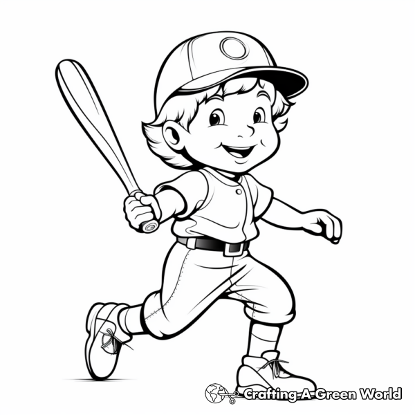 Baseball Coloring Pages - Free & Printable!