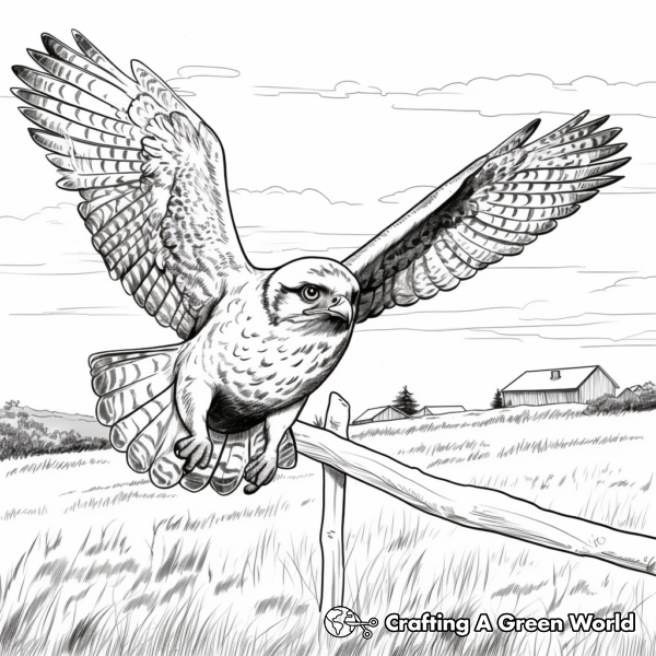 Falcon Coloring Pages - Free & Printable!
