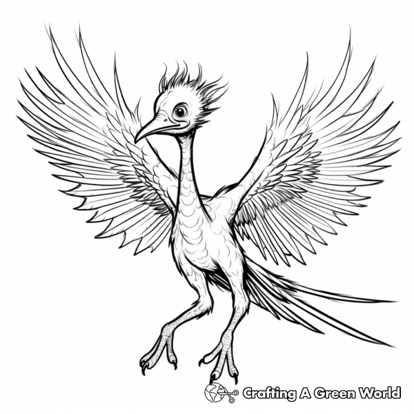 Microraptor Coloring Pages - Free & Printable!
