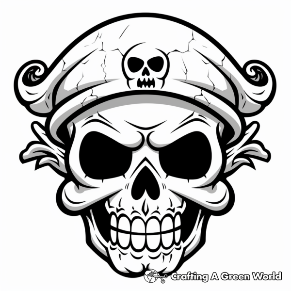 Skull Coloring Pages - Free & Printable!