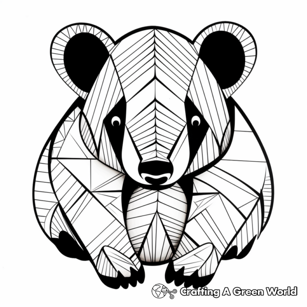 Badger Coloring Pages - Free & Printable!