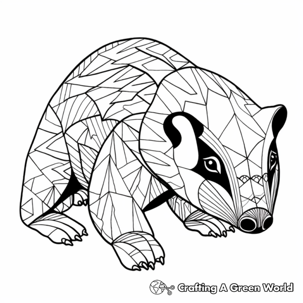 Badger Coloring Pages - Free & Printable!
