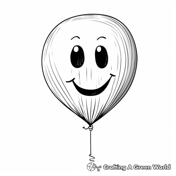 Balloon Coloring Pages - Free & Printable!