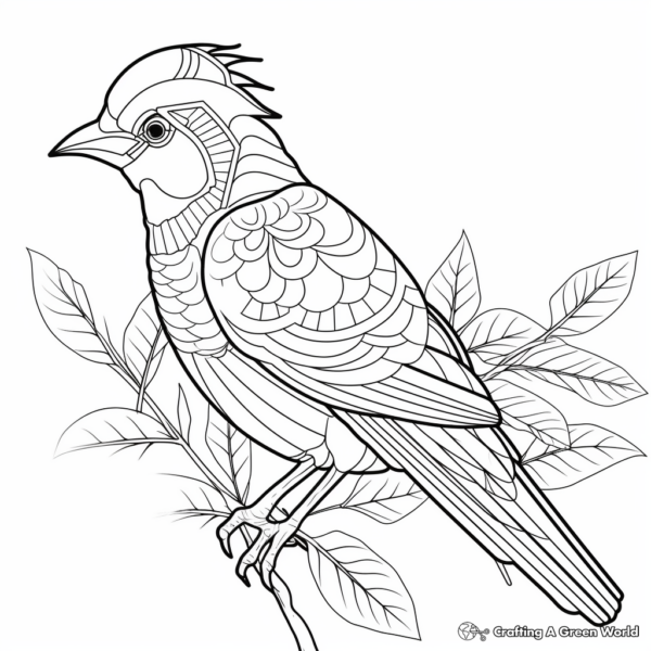 Blue Jay Coloring Pages - Free & Printable!