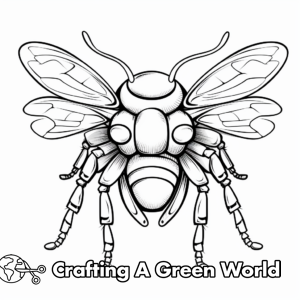 Bumble Bee Coloring Pages - Free & Printable!