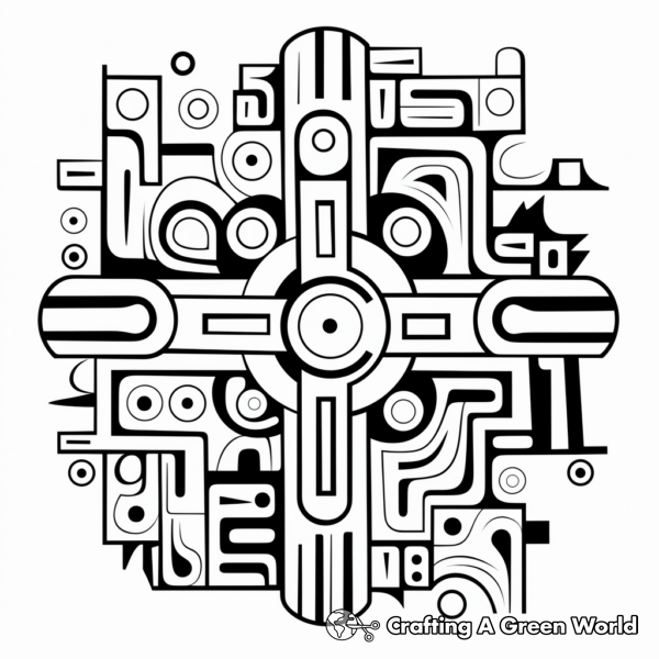 Cross Coloring Pages - Free & Printable!