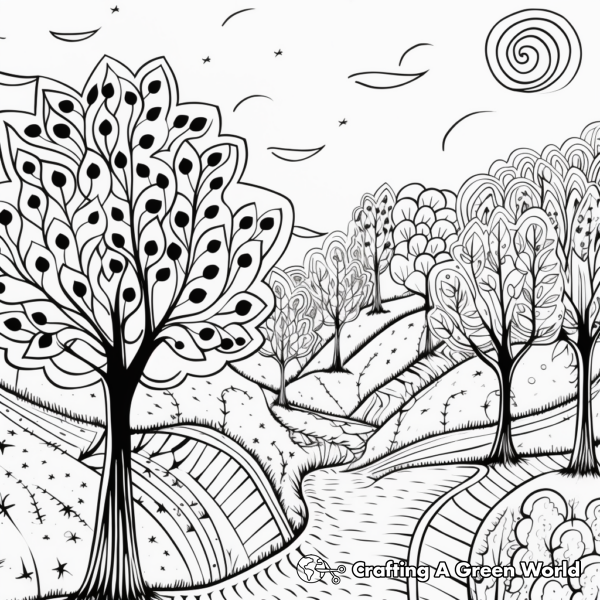 October Coloring Pages - Free & Printable!