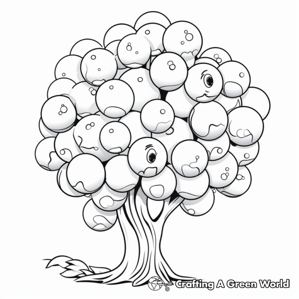 Bubble Gum Coloring Pages - Free & Printable!