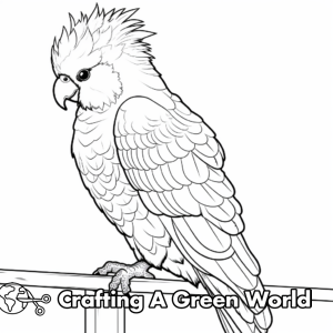 Cockatoo Coloring Pages - Free & Printable!