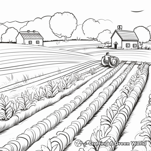 Vegetable Garden Coloring Pages - Free & Printable!