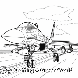 F18 Coloring Pages - Free & Printable!