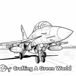 F18 Coloring Pages - Free & Printable!