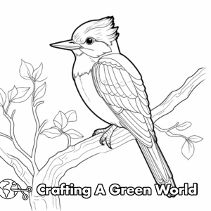 Kingfisher Coloring Pages - Free & Printable!