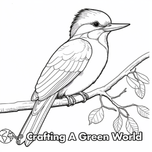 Kingfisher Coloring Pages - Free & Printable!