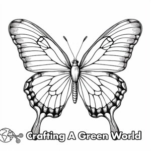 Monarch Coloring Pages - Free & Printable!