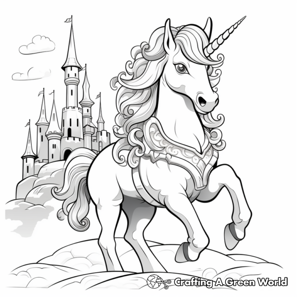 Rainbow Coloring Pages - Free & Printable!