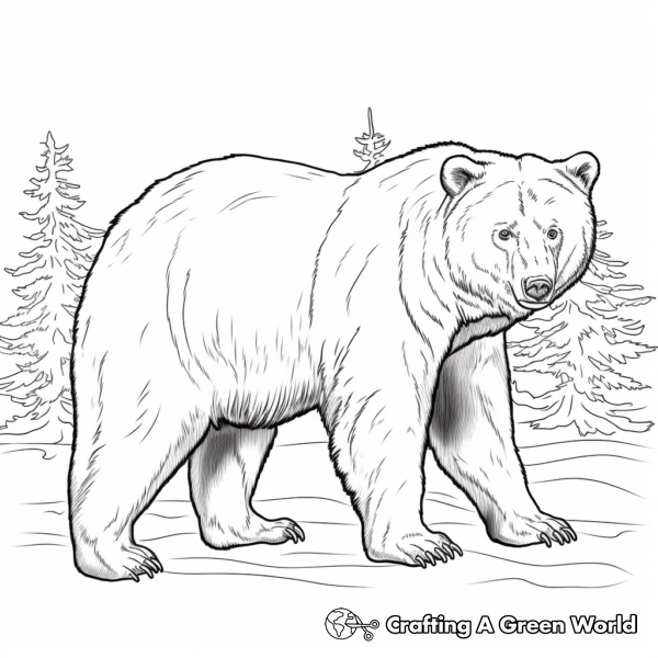 Bear For Adults Coloring Pages - Free & Printable!