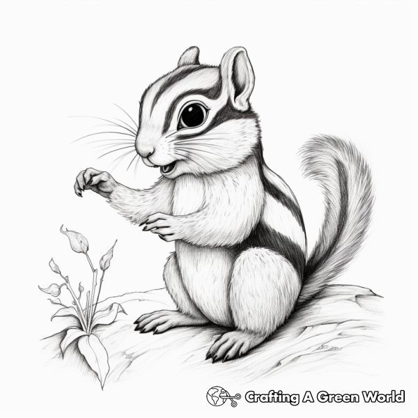 Chipmunk Coloring Pages - Free & Printable!