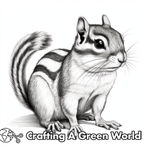 Chipmunk Coloring Pages - Free & Printable!