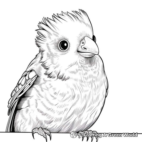 Cockatiel Coloring Pages - Free & Printable!