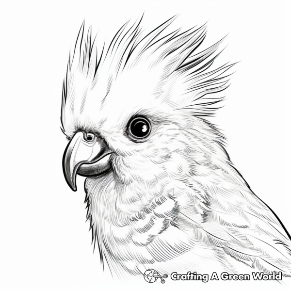 Cockatiel Coloring Pages - Free & Printable!