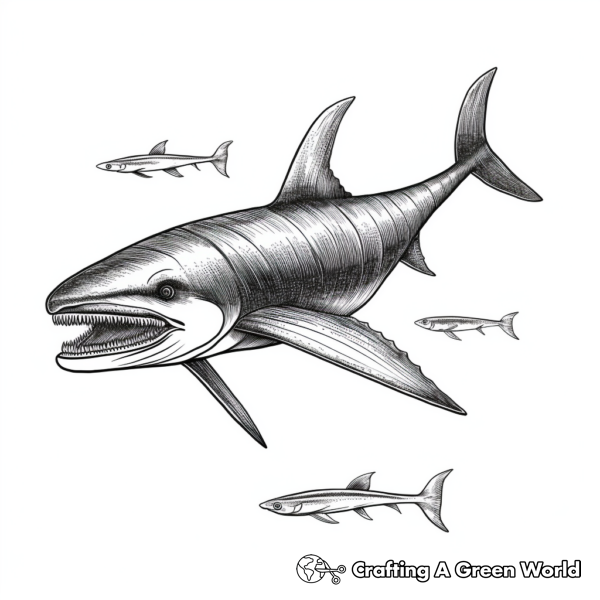 Blue Whale Coloring Pages - Free & Printable!