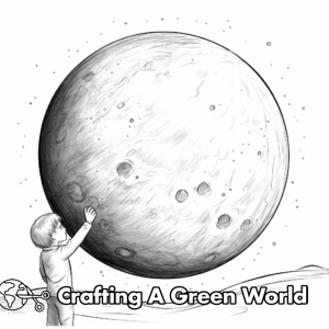 Full Moon Coloring Pages - Free & Printable!
