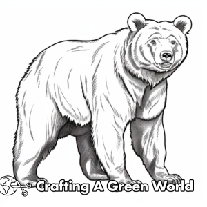 Brown Bear Coloring Pages - Free & Printable!