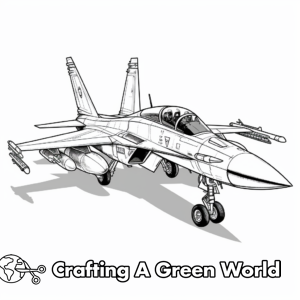 F18 Coloring Pages - Free & Printable!