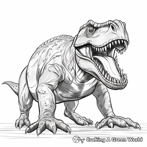 Giganotosaurus Coloring Pages - Free & Printable!