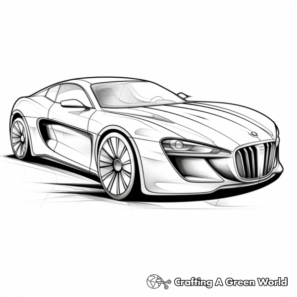 Car Coloring Pages - Free & Printable!
